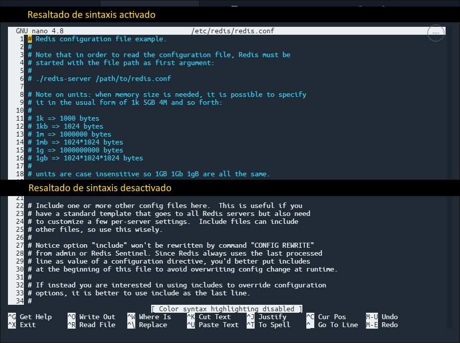 Instalación y guía del editor nano para Terminal en Linux
