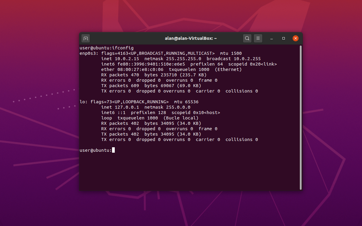 Equivalente Del Comando Ipconfig En Linux 9358