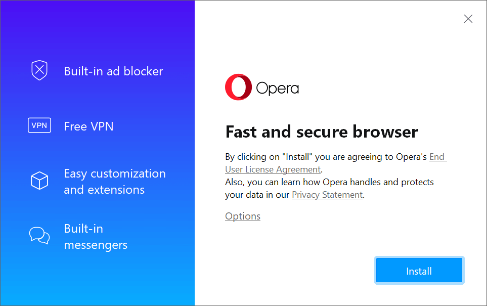 Best Opera features - the web browser