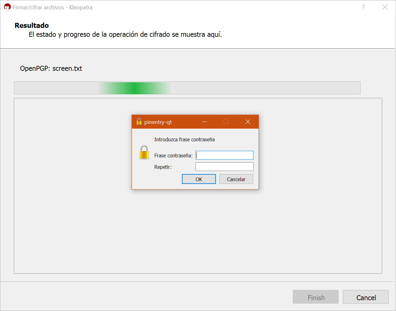 Encriptar y desencriptar archivos GPG en Windows Encriptar y desencriptar archivos GPG en Windows