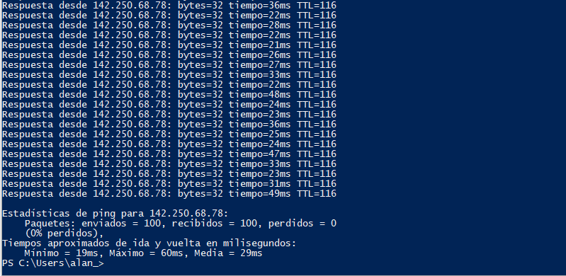 Hacer PING infinito en el CMD o Consola de Windows