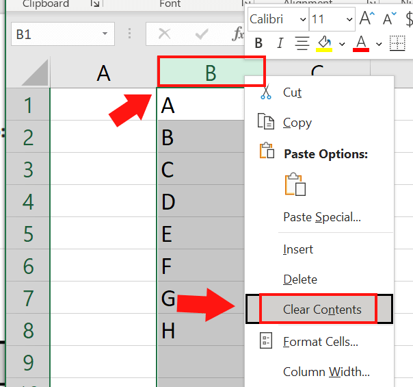 Rows and Columns in Excel, differences and basic usage