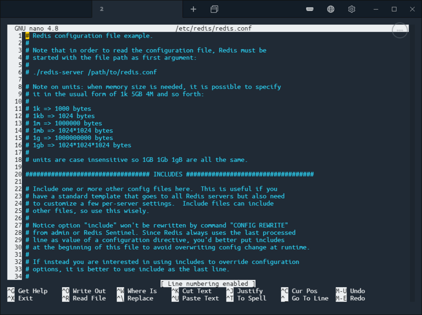 Instalación y guía del editor Nano para terminal en Linux